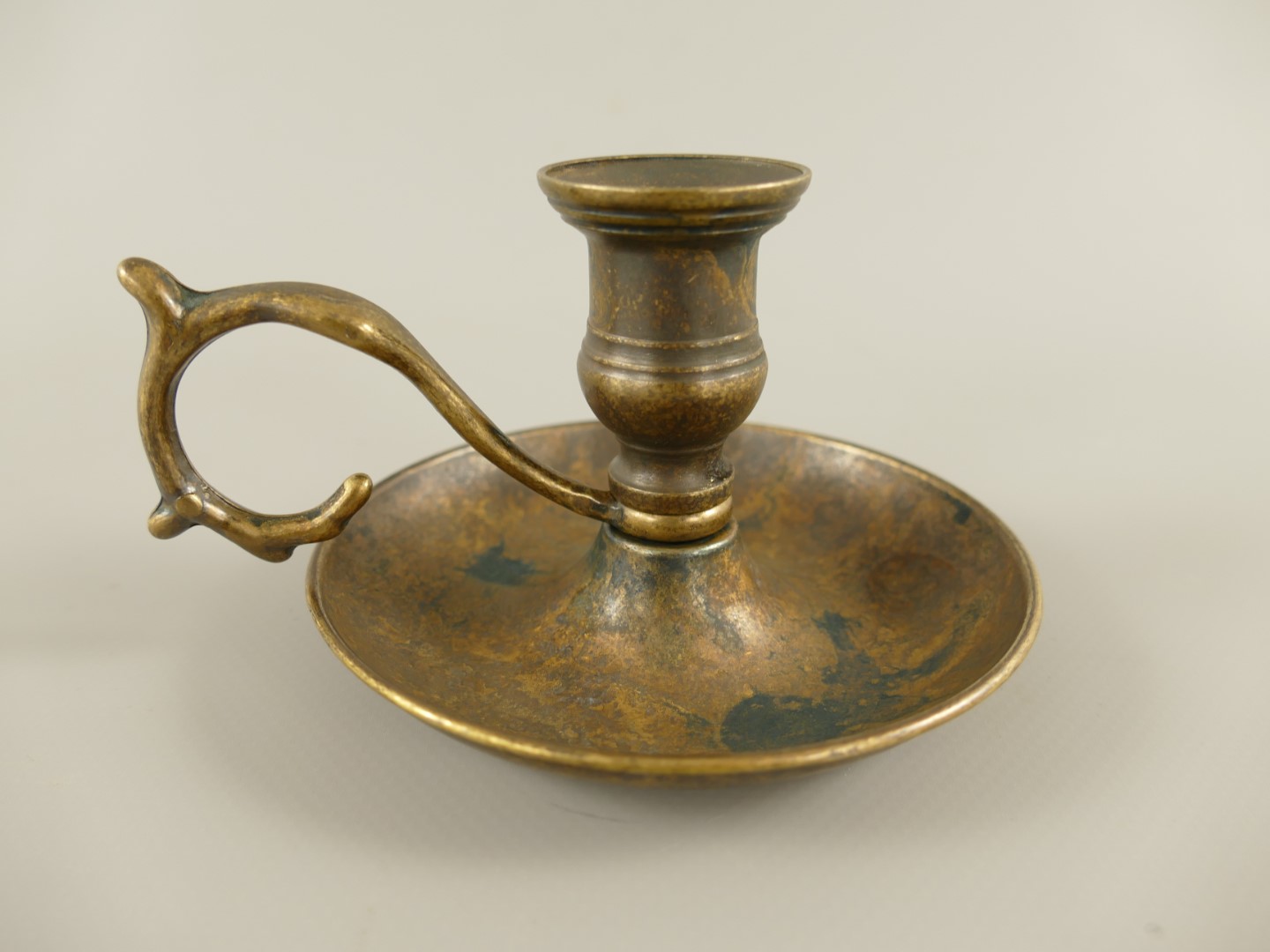 Kammerleuchter Messing Brüniert mit Antik Finish |Nice Deko